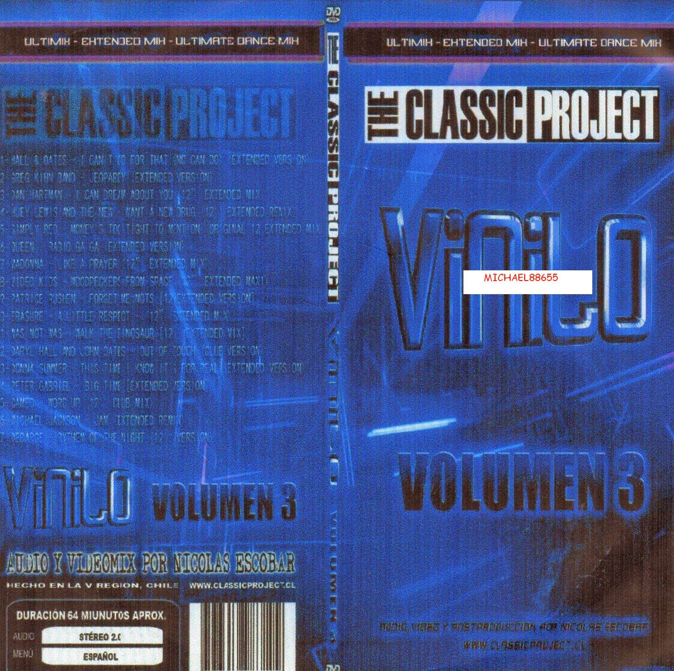 FULL DVD - DVD MUSICALES : THE CLASSIC PROJECT VINILO VOL 3