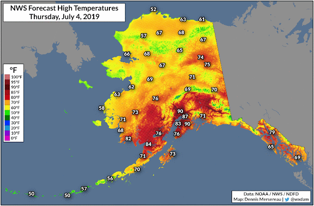 Anchorage Could Break Its All-Time High As An Intense Heat Wave Builds ...