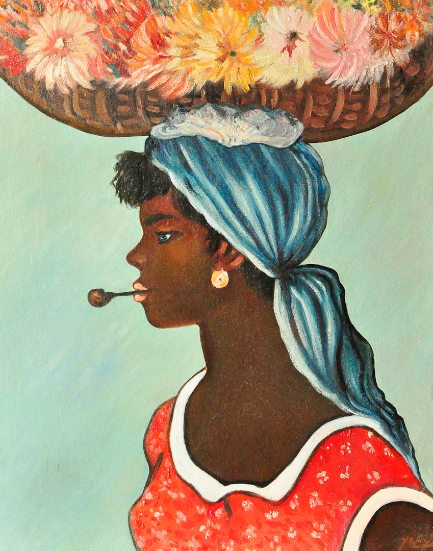 Marchanta con pipa (1970)