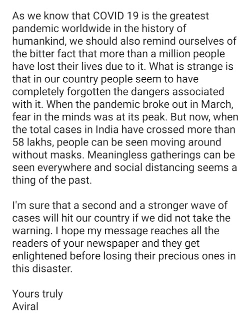 Letter To A Newspaper Editor letter-to-a-newspaper-editor