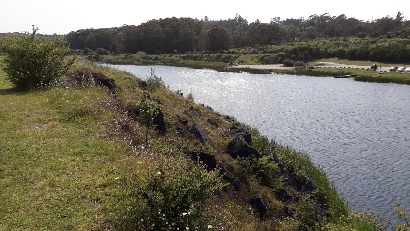 Kamo Lady: PARKINSON WALK - LAKE WARO AND ROCKS