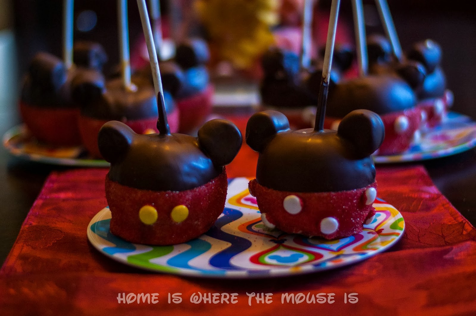 DIY Mickey and Minnie Candy Apples - Adventures in Familyhood