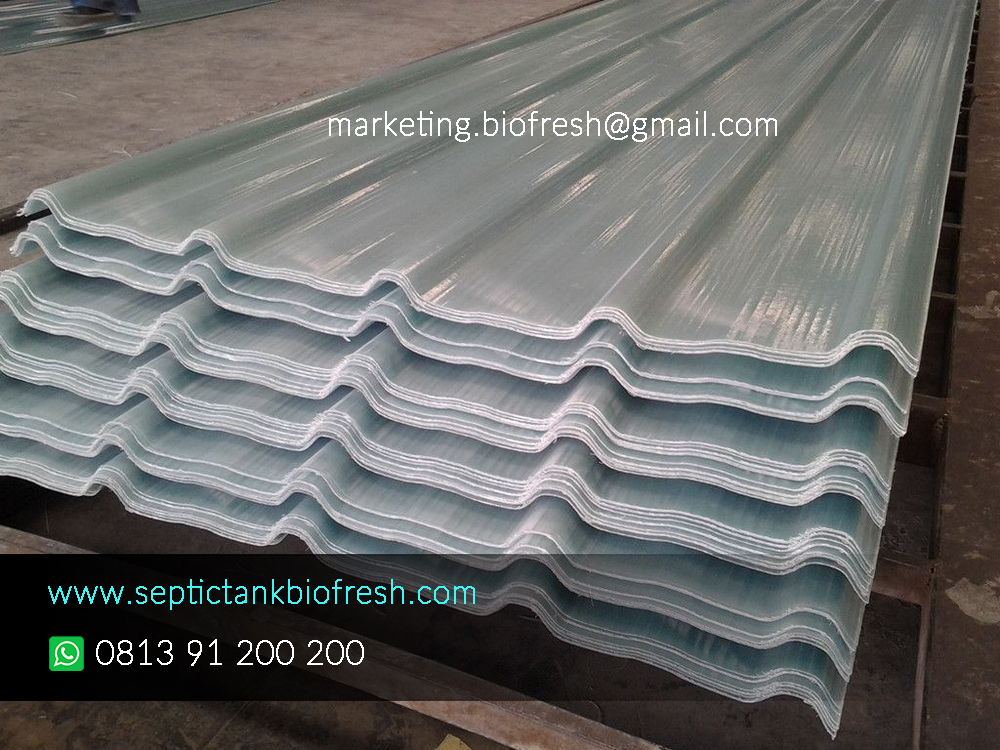 Atap Penerangan | Rooflight Fiberglass
