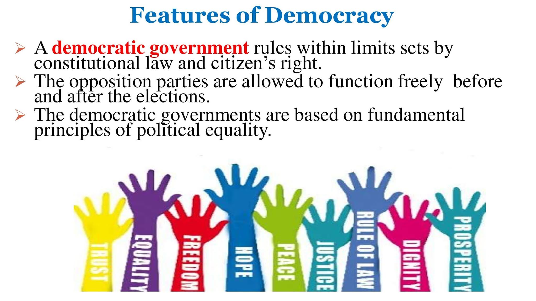 What is Democracy and Why Democracy? PPT Class 9th (Political Science ...