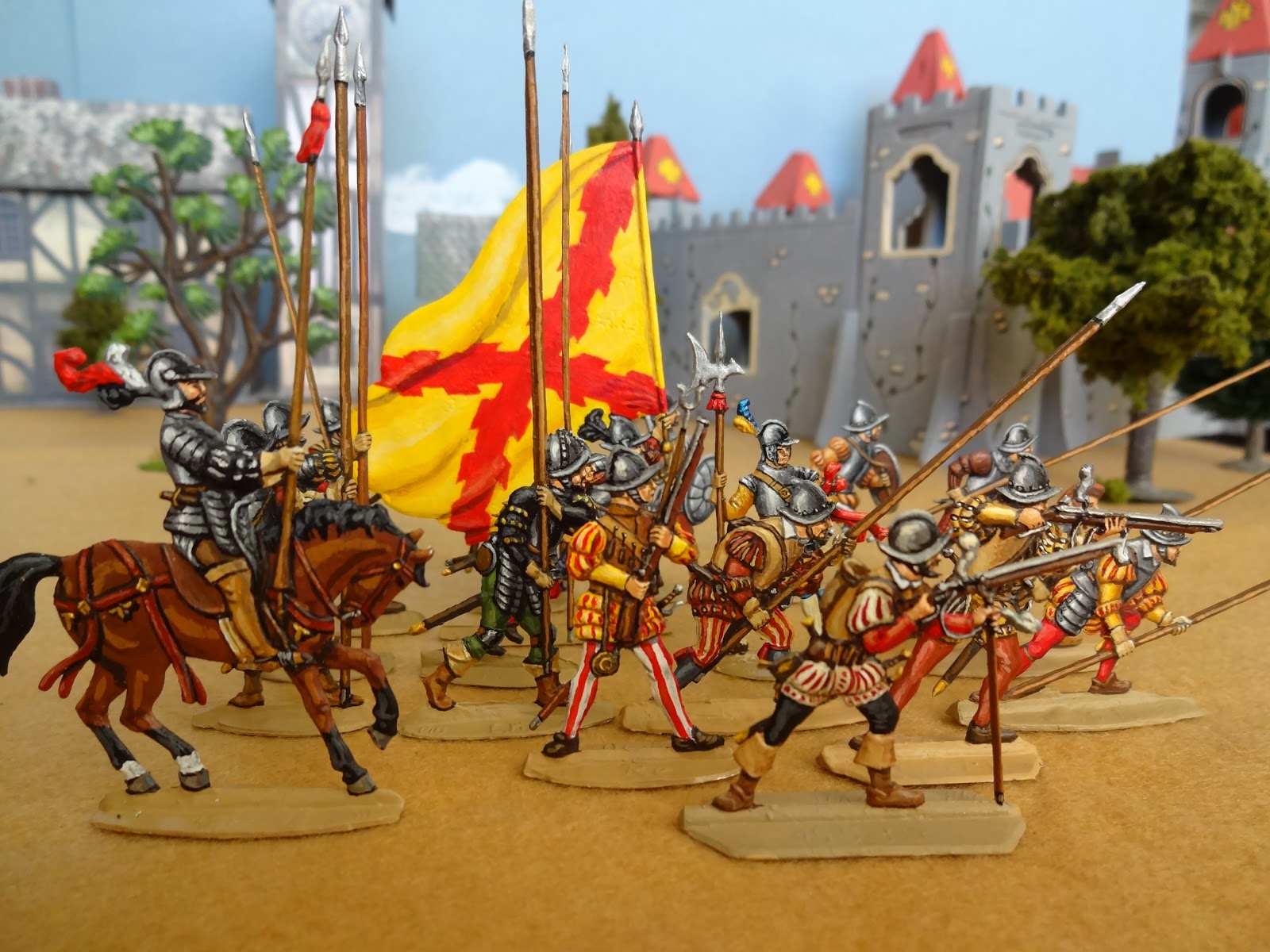 Castles of Tin: Spanish Tercio - 30mm Flats