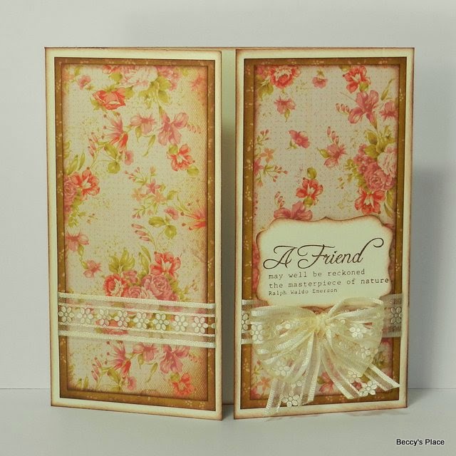 Beccy's Place: Tutorial - Gatefold Card