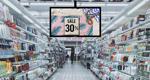 Bootstrap Business: How Digital Signage Is Changing Grocery Store ...