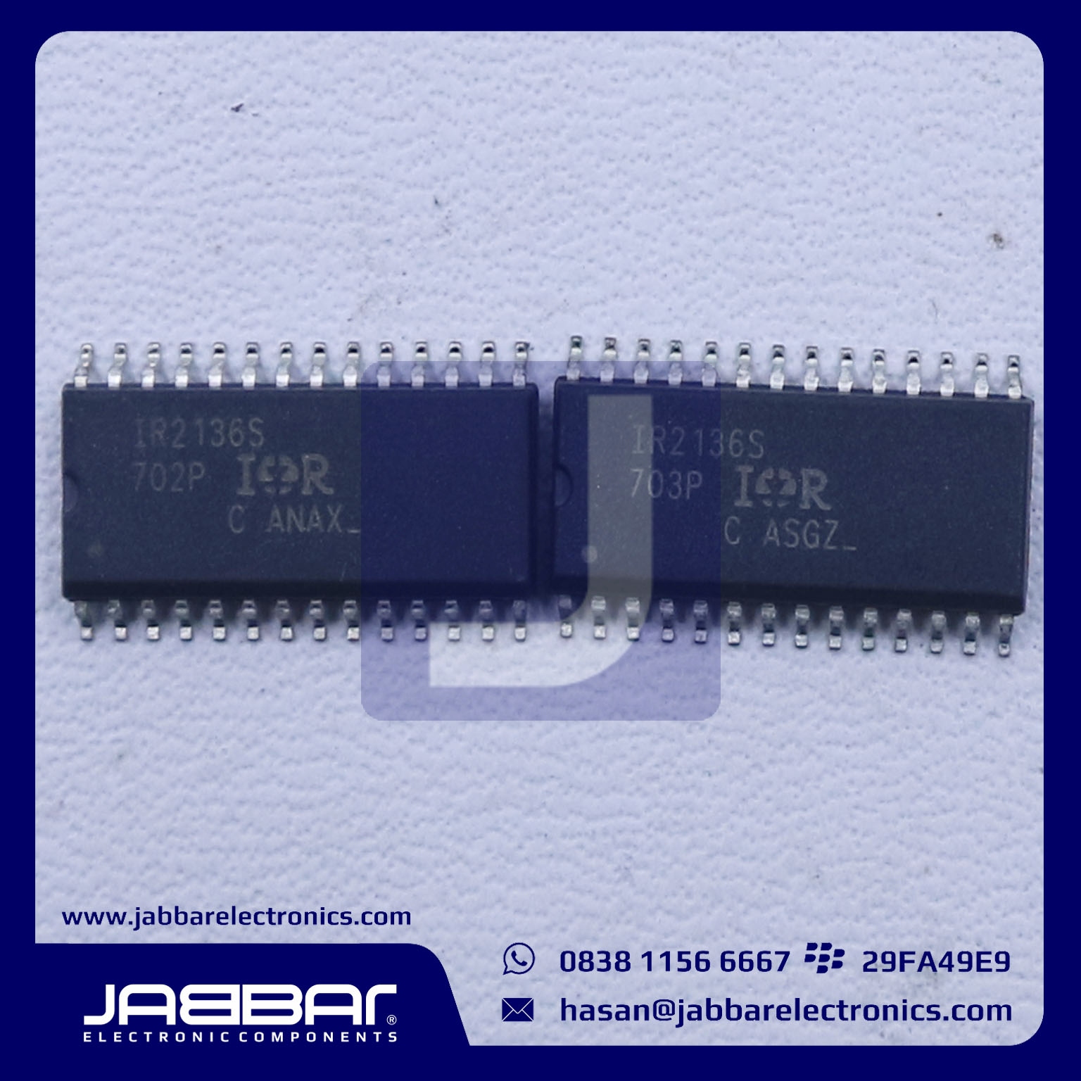 MACAM-MACAM KOMPONEN ELEKTRONIK: JUAL IC IR2136S (SMD)