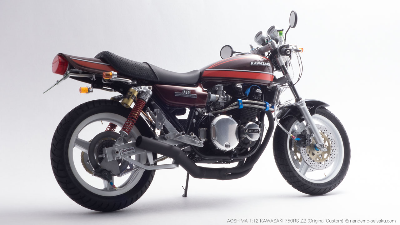 1/12 AOSHIMA KAWASAKI 750RS Z2 ORIGINAL CUSTOM - RocketGarage - Cafe ...