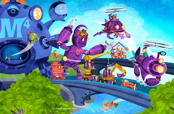 The Art of Daryl Slaton: Tails of Whimsy Partners With OddBot to ...