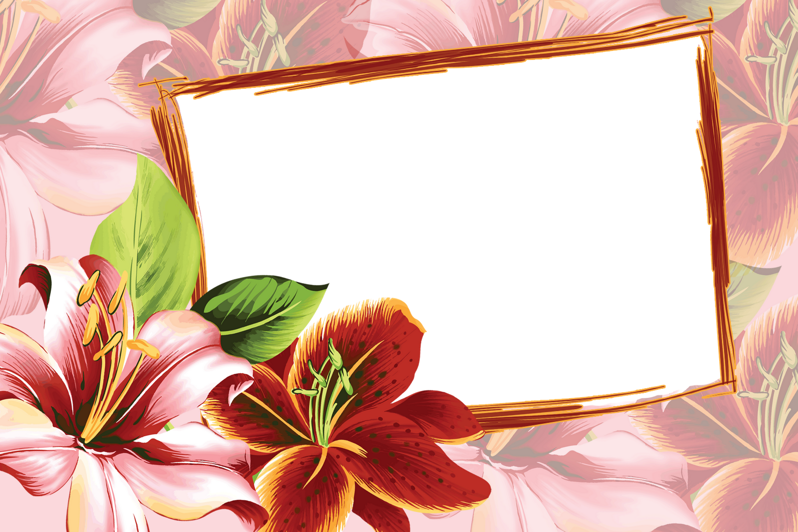 LatestPhotoshopimages: Frame Flowers