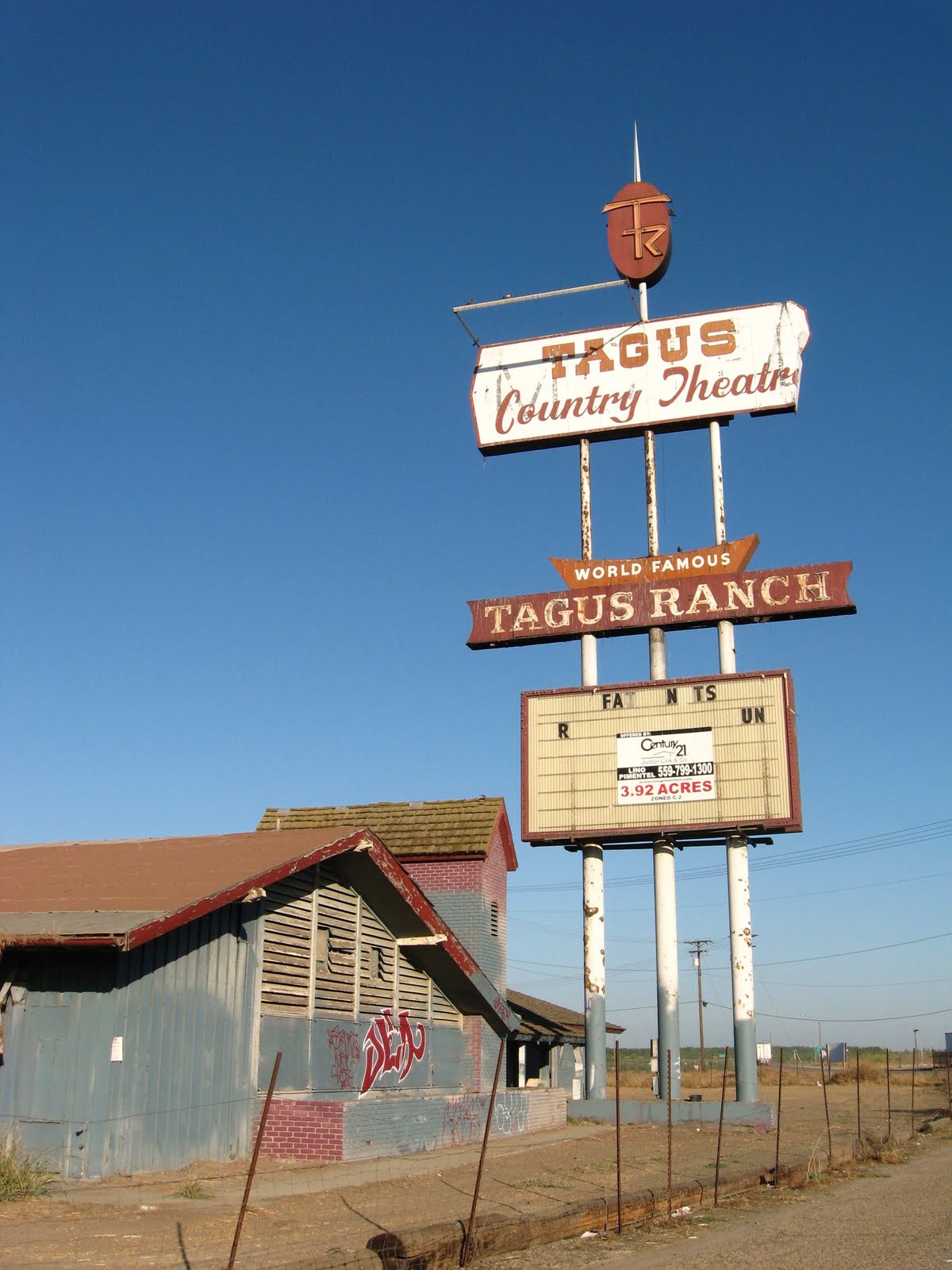WalterWorld: Tagus Ranch & Perry's Coffee Shop Revisited - Tulare, CA