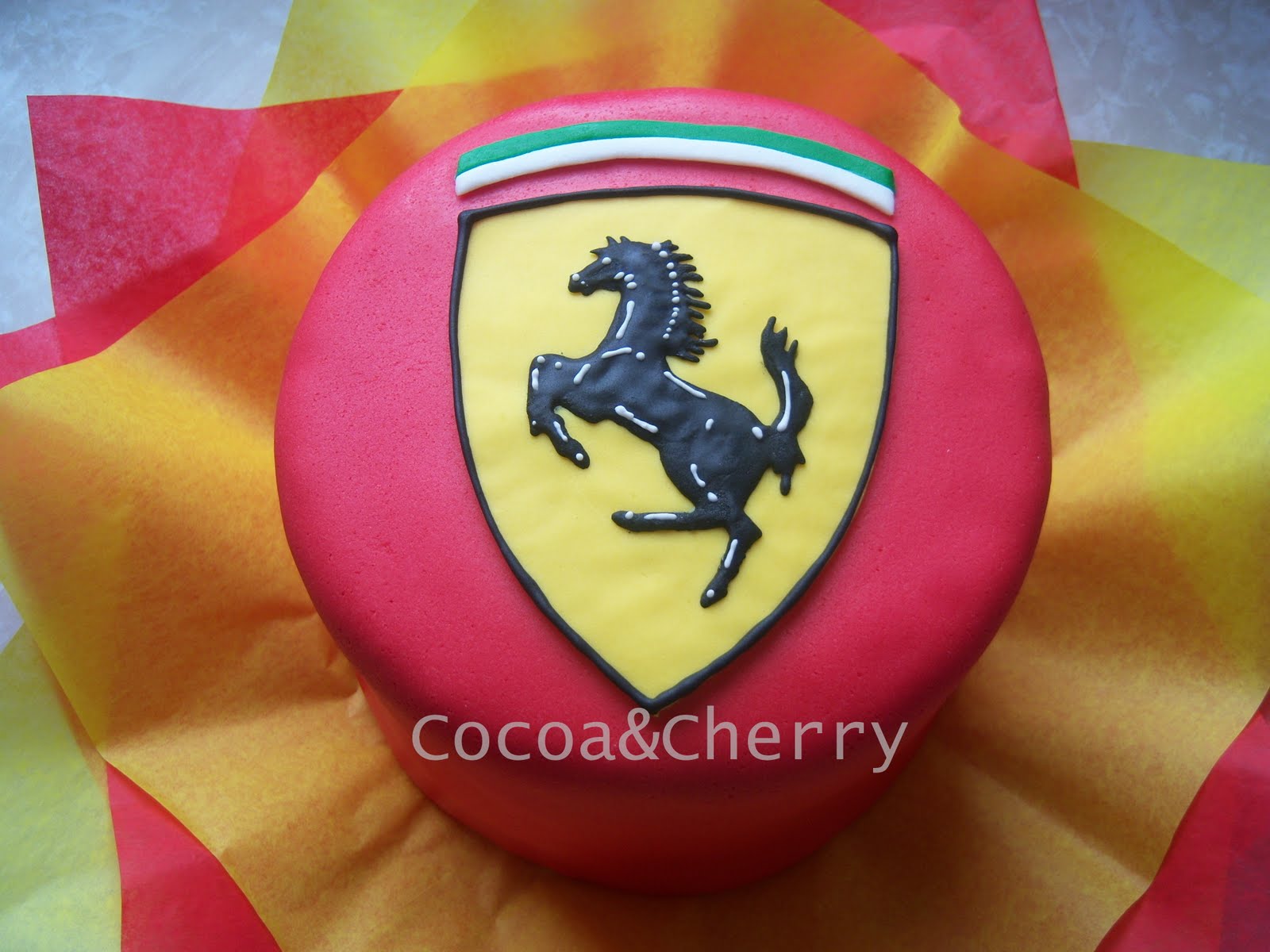 Cocoa&Cherry: Pastel Ferrari