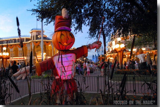 Fall Decorations in The Magic Kingdom | Focused on the Magic : Fall ...