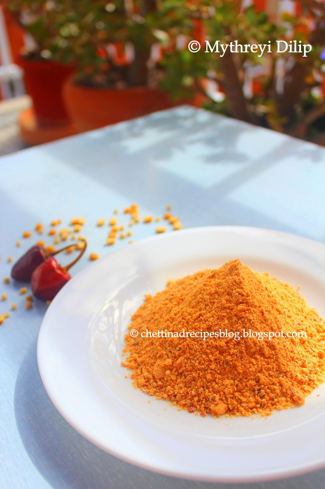 Chettinad Idli Milagai Podi Recipe / Idly Podi - Chettinad Recipes