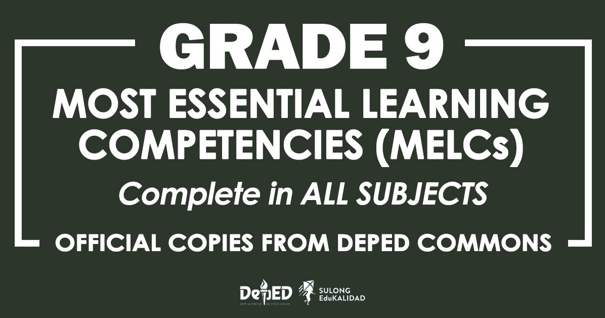 Official MELCs In GRADE 9 All Subject Areas Free Download DepEd Click official-melcs-in-grade-9-all-subject-areas-free-download-deped-click