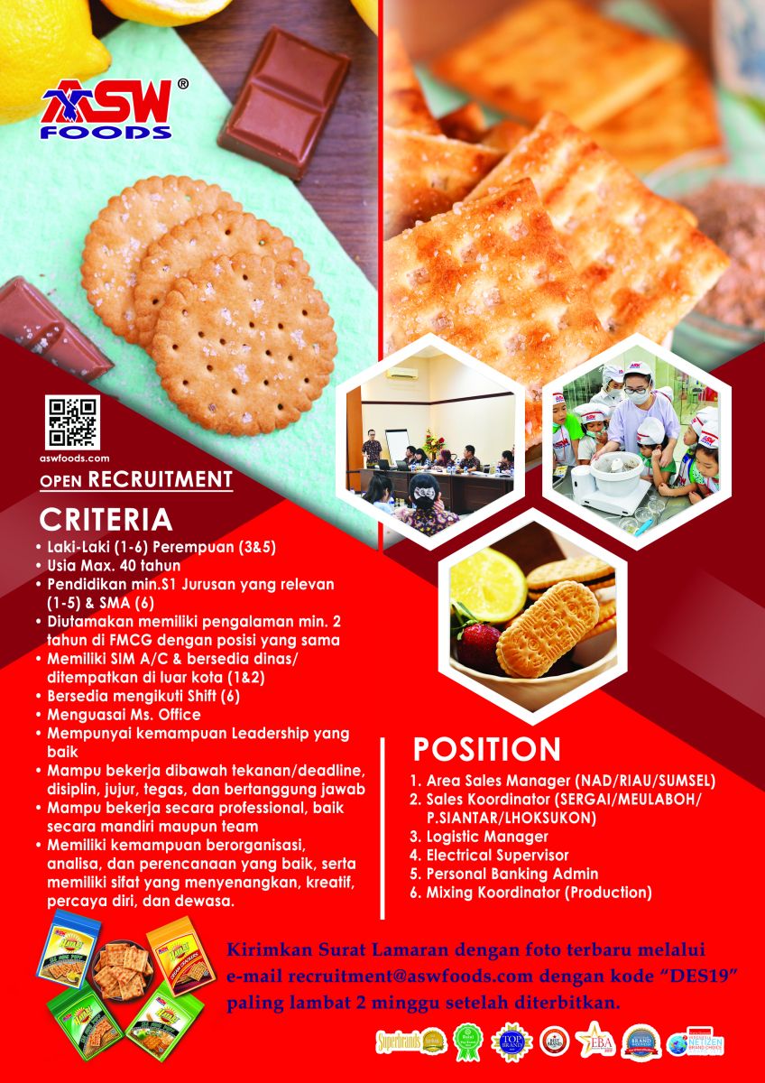 PT. Asia Sakti Wahid Foods Manufacture (ASW Foods)