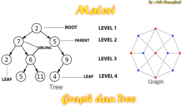 Materi Struktur Organisasi Data Graph dan Tree | Seputar Pelajaran