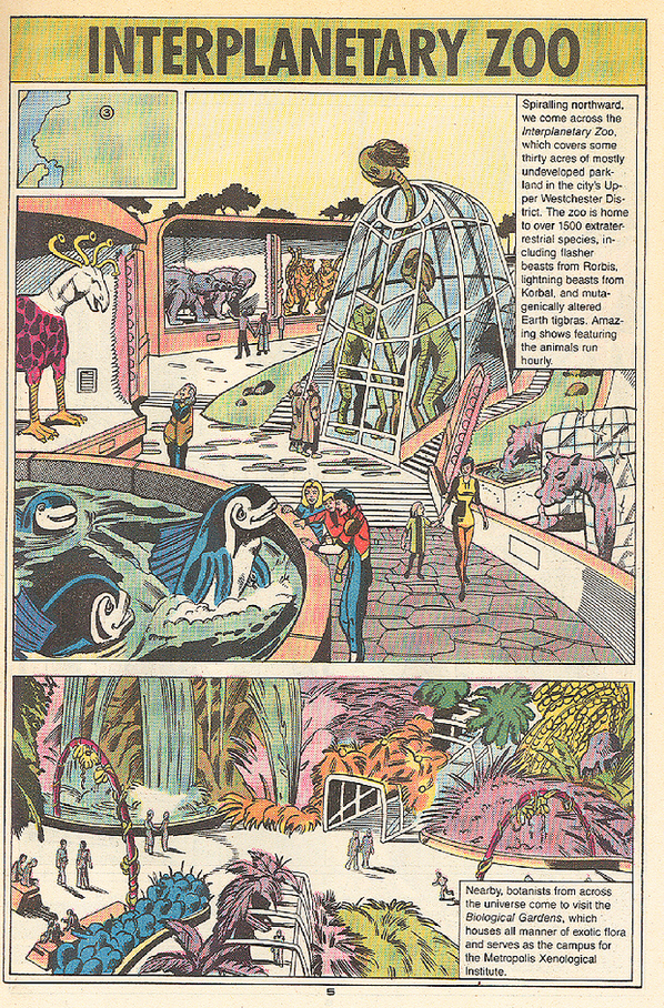 Seduced by the New...: Comic Book Cartography: DC Universe 30th Century ...