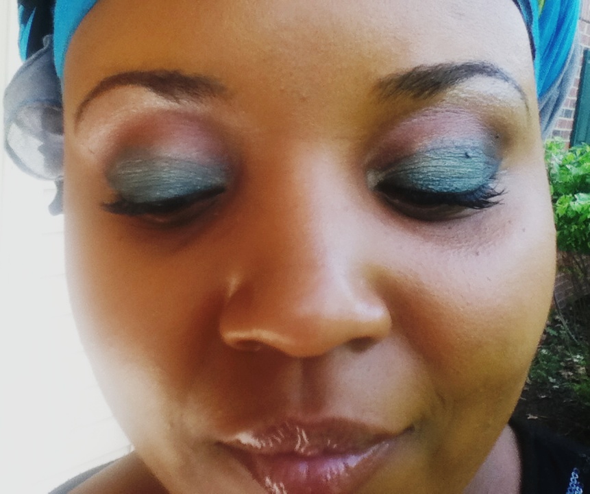 The (Gasp!) Girl: Sea Foam Eye Color
