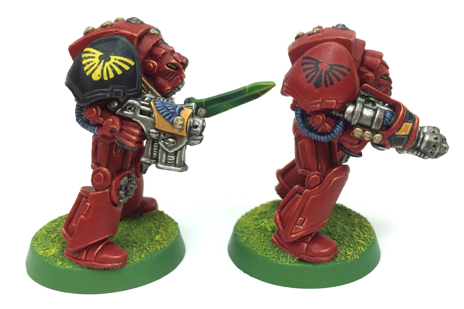 Oldhammer 40k: Second Unit of Blood Angels Terminators (1989 Originals)