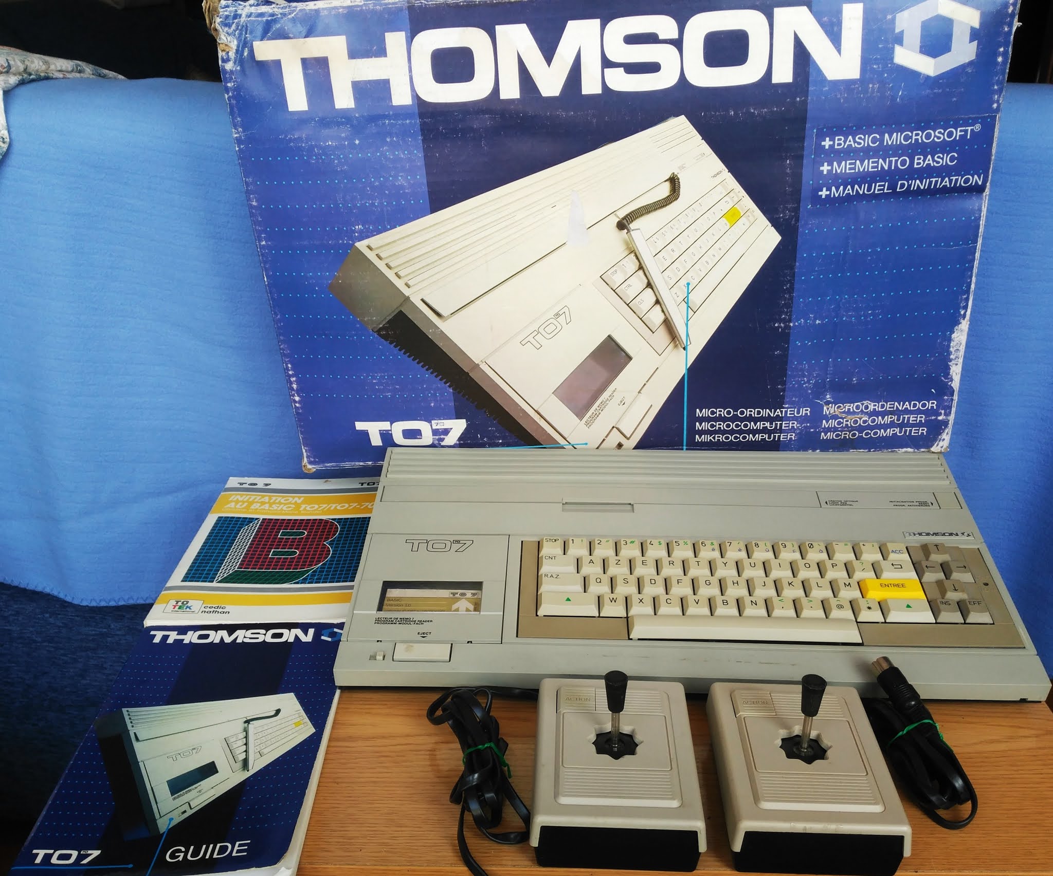 Retro Ordenadores Orty: Ordenadores Thomson y Olivetti PC128 (TO7, TO7 ...