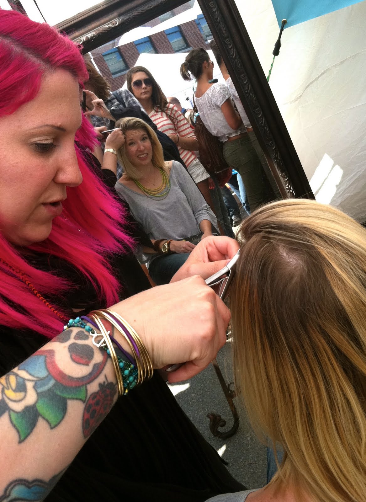 Bonus Beauty Post: Feathered Hair - The Boston Fashionista