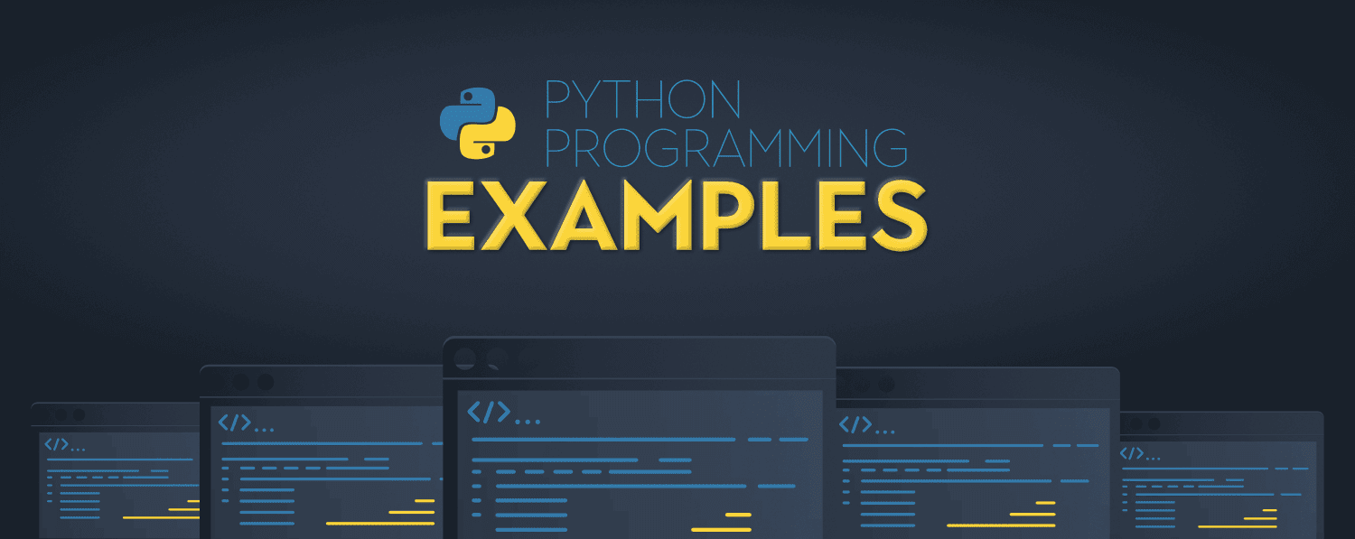 Basic Python Programs Python Programming Examples Apy Material