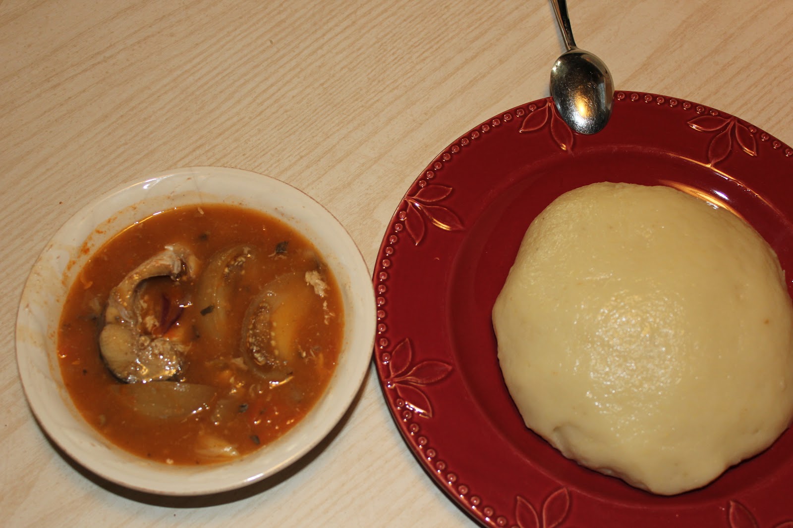 This and that: Pounding fufu....