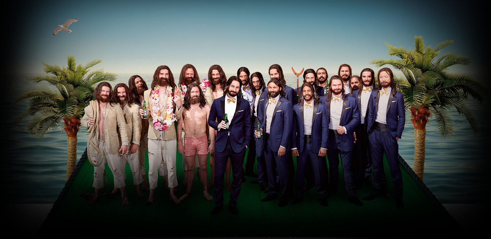 Mr Gammon Costume Designer and Stylist: Heineken 'The Odyssey' costume ...