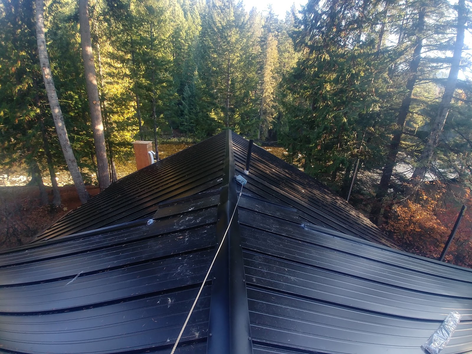 CCM Architecture : : Construction: Ridge installed on 6:12