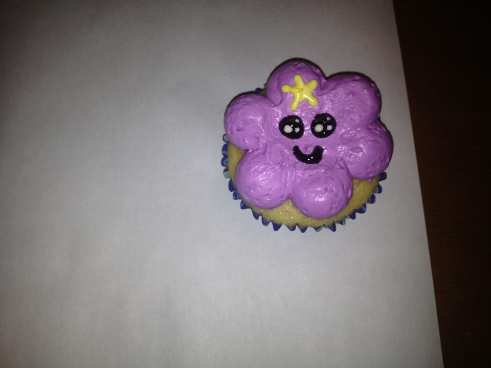 Frosting, Cakes, and Creativity: Lumpy Space Princess Cupcake