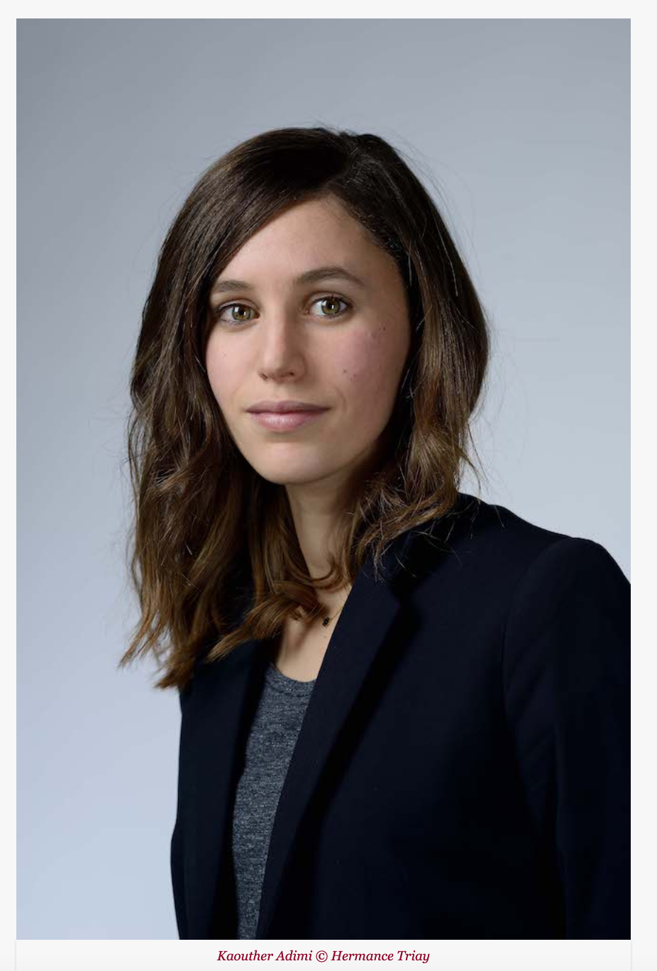 Le blog de Ahmed HANIFI - Littérature, quotidien etc.: 681_ Kaouther ...