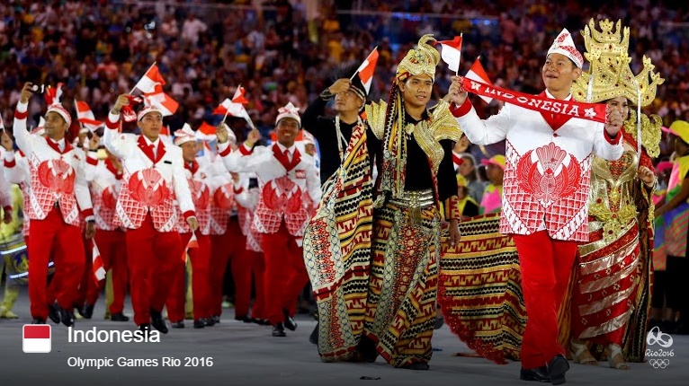 Kontingen Indonesia di Olimpiade Rio 2016