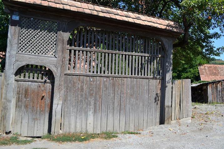 Poarta din lemn -zona Odorheiul Secuiesc , Harghita