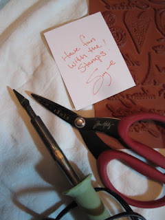 Sunday View: Hot Knife Tutorial for Mounting Unmounted Stamps