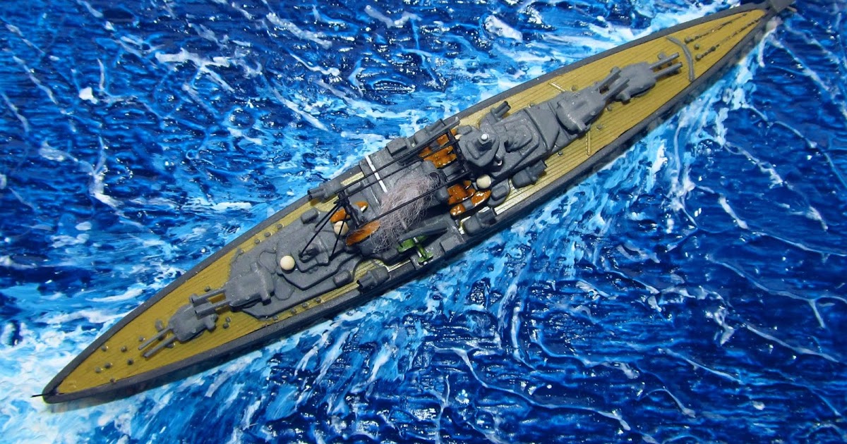 Capital Marine Modellers' Guild: TIRPITZ (1:2000 scale)