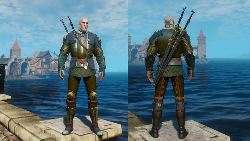 THE WITCHER 3 : SUPERIOR GRIFFIN ARMOR SET DIAGRAM, LOKASI & CARA ...