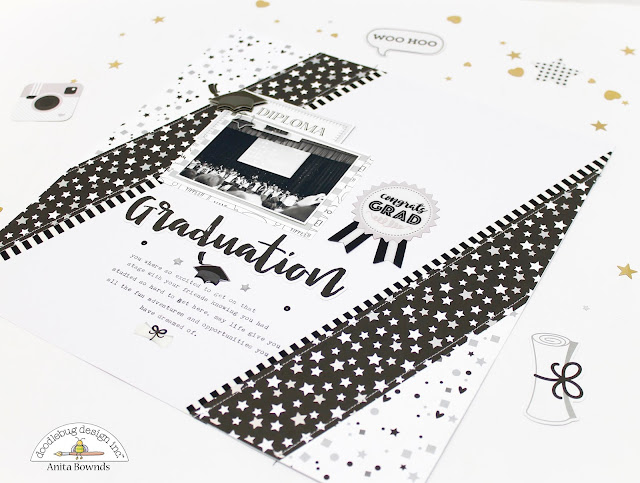 Doodlebug Design Inc Blog: Hats Off Collection: Congrats Grad Layout by ...