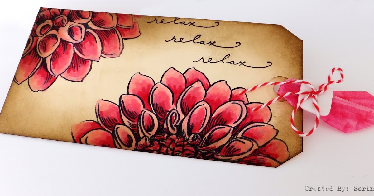 FotoBella: Copic Marker Tag Tutorial