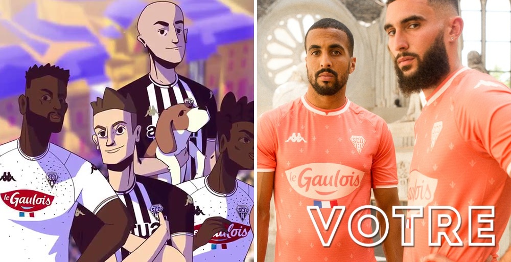 Angers SCO 21-22 Home, Away & Third Kits Released - New Logo - Footy ...