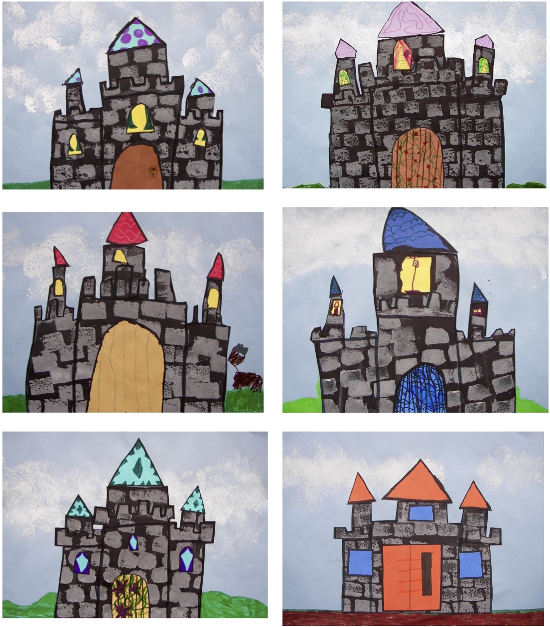 The Rolling Artroom: Castles (1-3 Grade)