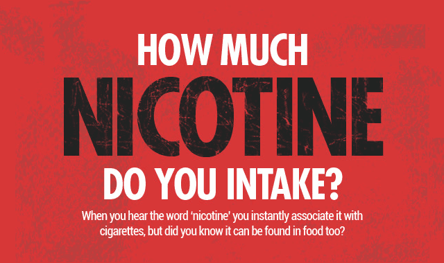 How Much Nicotine Do You Intake? #infographic - Visualistan