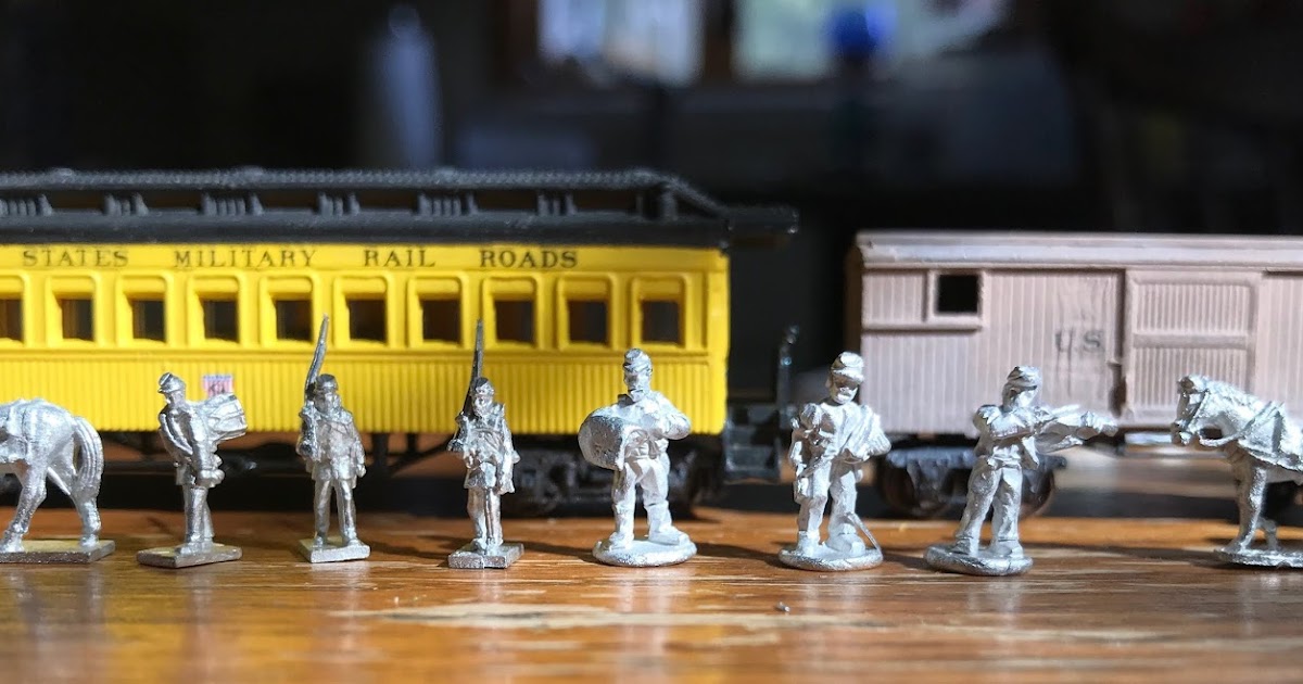 Civil War Trains in N Scale: GHQ vs Good Ground miniatures