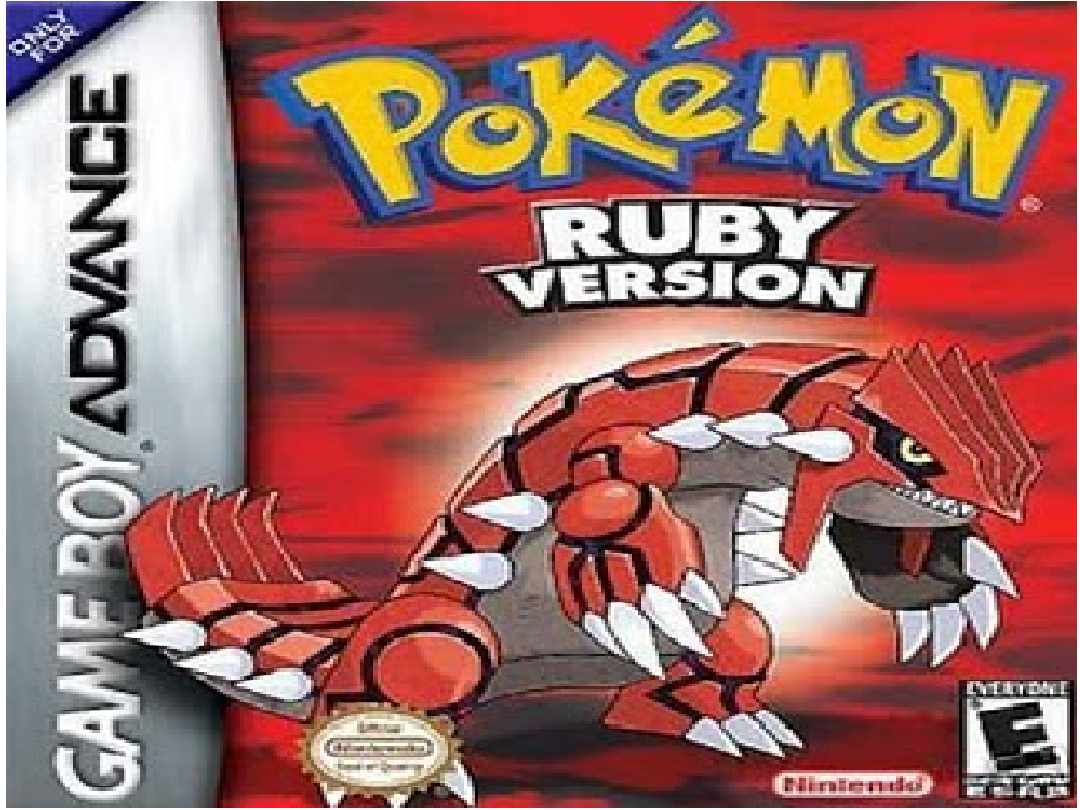 JOGOS RPG: pokemon Ruby (Português)