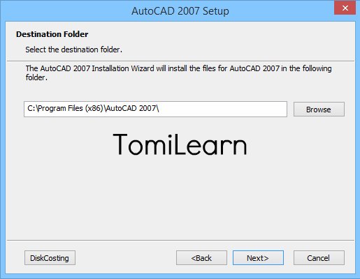 Hướng dẫn cài đặt AutoCAD 2007 chi tiết bằng hình ảnh