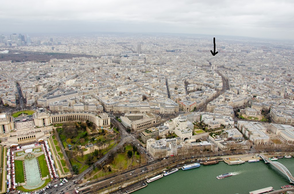 Welcome to Married Life: Paris: From the Eiffel Tower!