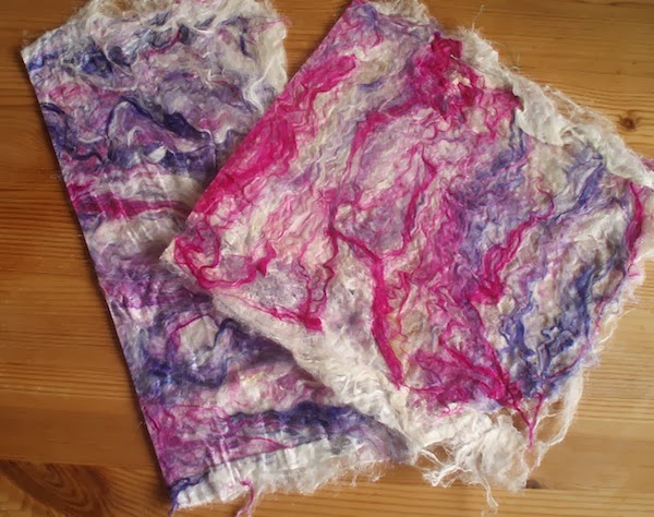 Sew Stitch Knit: Using my Handmade Silk Paper