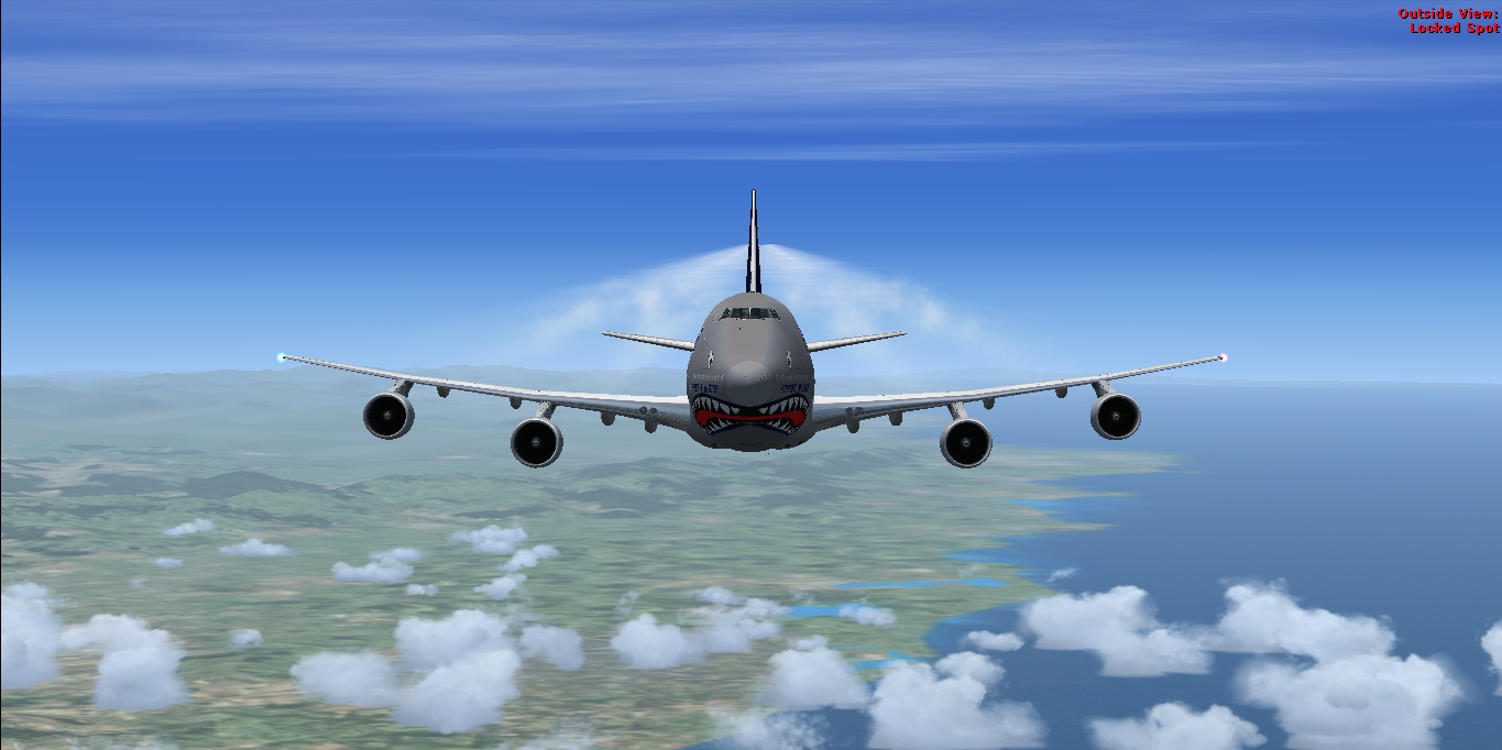 Retrobird Paradise - FSX Repaints: FSX CLS 747-200 repaint: Flying ...