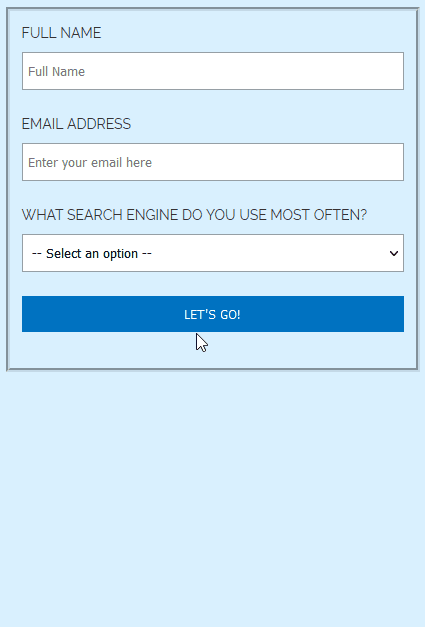 Validation Summary for Optimizely Forms | Inside The Box